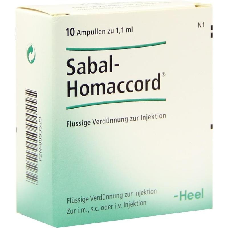 SABAL HOMACCORD Ampullen | 00893529